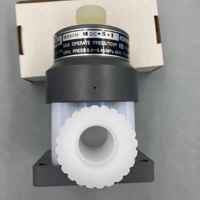 日本进口PFA手动阀气动阀NES 品牌NSAVM-16DC-S-I原装正品议价