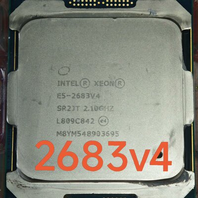 议价2683v4 正式版无暗病 通道全包邮送硅脂 质保一年 一个