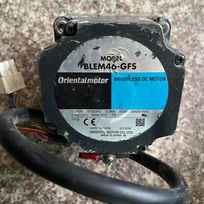 议价60W直流无刷电机BLEM46-GFS、减速箱GFS4G50