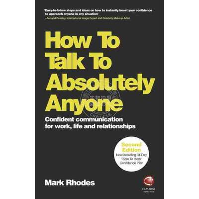 预售 按需印刷 如何与任何人交谈 - 用于工作、生活与关系的自信沟通How To Talk To Absolutely Anyone - Confident Com