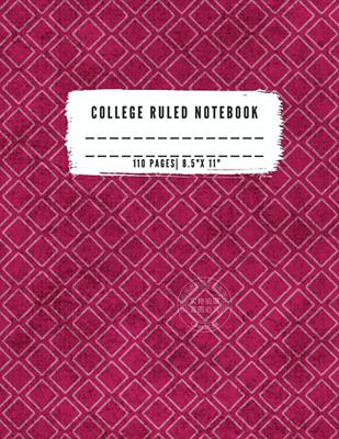 预售 按需印刷 COLLEGE RULED NOTEBOOK