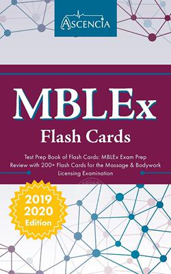 预售 按需印刷 MBLEx Test Prep Book of Flash Cards