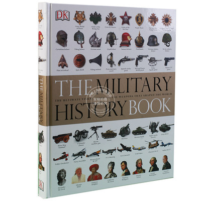 现货 军事历史百科全书 DK大百科系列 精装大开本 青少年英语阅读进阶 英文原版 The Military History Book