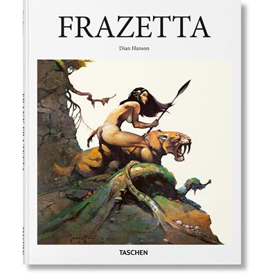 弗兰克弗雷泽塔幻想插画 大师画册 TASCHEN出版社 英文原版 Frazetta 精装