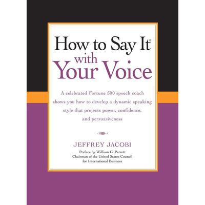 预售 How To Say It with Your Voice 企鹅兰登