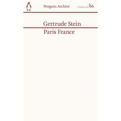 巴黎法兰西 格特鲁德·斯坦因 Gertrude Stein 90周年企鹅档案系列 英文原版 Paris France