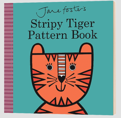 现货 Jane Foster's Stripy Tiger Pattern Book