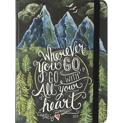 无论你走到哪里，用心去做 笔记本 日记本 文创周边 Peter Pauper Press 无酸纸 英文原版  Hummingbird Journal