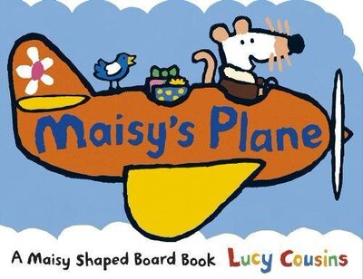 现货 小鼠波波开飞机 幼儿英语启蒙纸板书 英文原版 Maisy's Plane 2-5岁 进口童书 Lucy Cousins 亲子互动睡前故事书绘本
