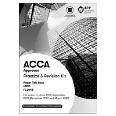 现货 ACCA考试 BPP新版 审计与认证练习册 英文原版 ACCA Audit and Assurance (AA) Practice&Revision Kit 对应F8 2020-2021