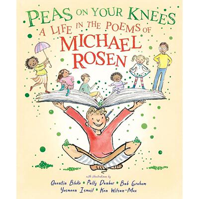 预售 膝上的豌豆：迈克尔·罗森诗歌中的生命 国际安徒生奖得主Michael Rosen 英文原版 Peas on Your Knees 4-9岁