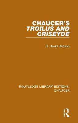 预售 按需印刷 Chaucer s Troilus and Criseyde