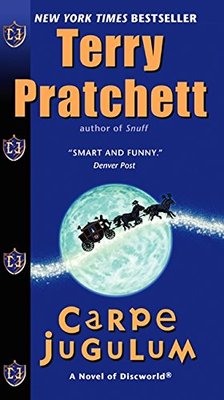 现货 扼住咽喉 英文原版 Carpe Jugulum A Novel of Discworld 碟形世界 Terry Pratchett 特里普拉切特 科幻奇幻小说 进口图书
