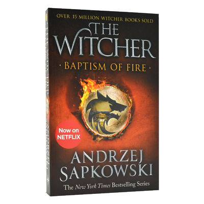 预售 巫师游戏小说 英文原版 Baptism of Fire 进口图书