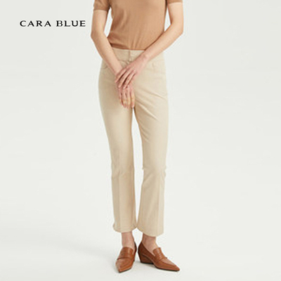 cara blue 喀啦 女裤 正品女装时尚简约修身KC211MWP0050
