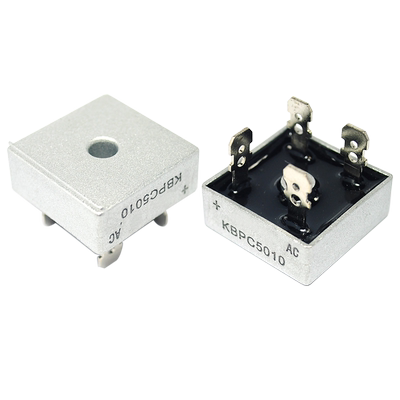 KBPC5010 整流桥桥堆 50A1000V 5010方桥单相正方形扁脚 整流器