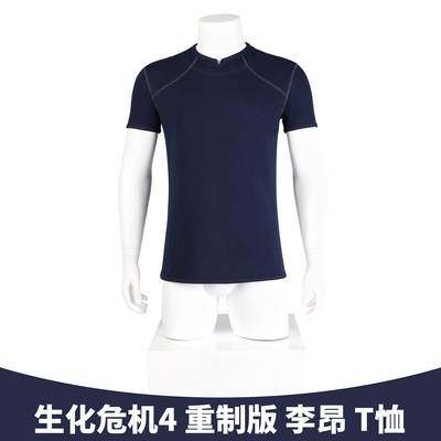 漫乐 生化危机4重制版 李昂同款t恤os服resident evil4 5273-短袖