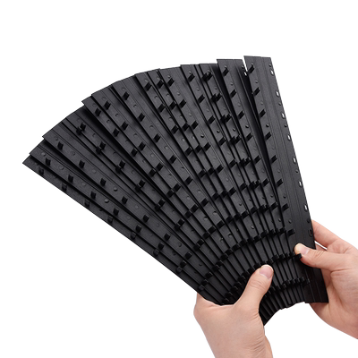 元浩装订夹条白色黑色3mm成册