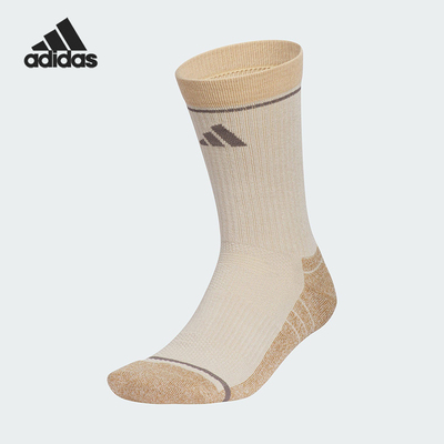 Adidas/阿迪达斯正品CREW SOCK男女经典运动中筒袜一双装KR0341
