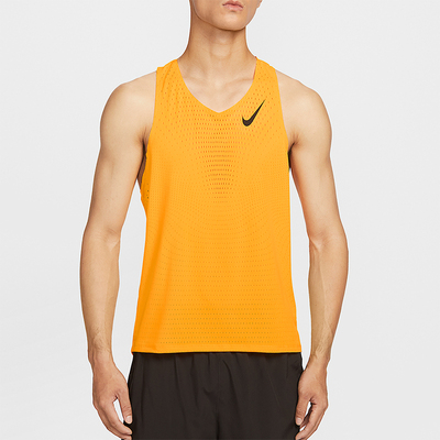 Nike/耐克正品2025男士训练V领套头透气跑步背心T恤FN4232-845