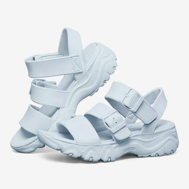 Skechers/斯凯奇正品女子舒适休闲沙滩鞋透气搭扣运动凉鞋