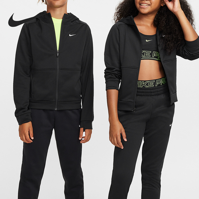 Nike/耐克正品2025秋季款大童连帽运动耐穿休闲外套FZ5227-010