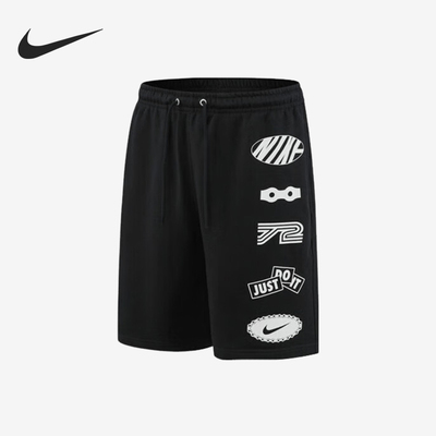 Nike/耐克正品2025夏季款男士印花透气经典运动短裤IB8254-010
