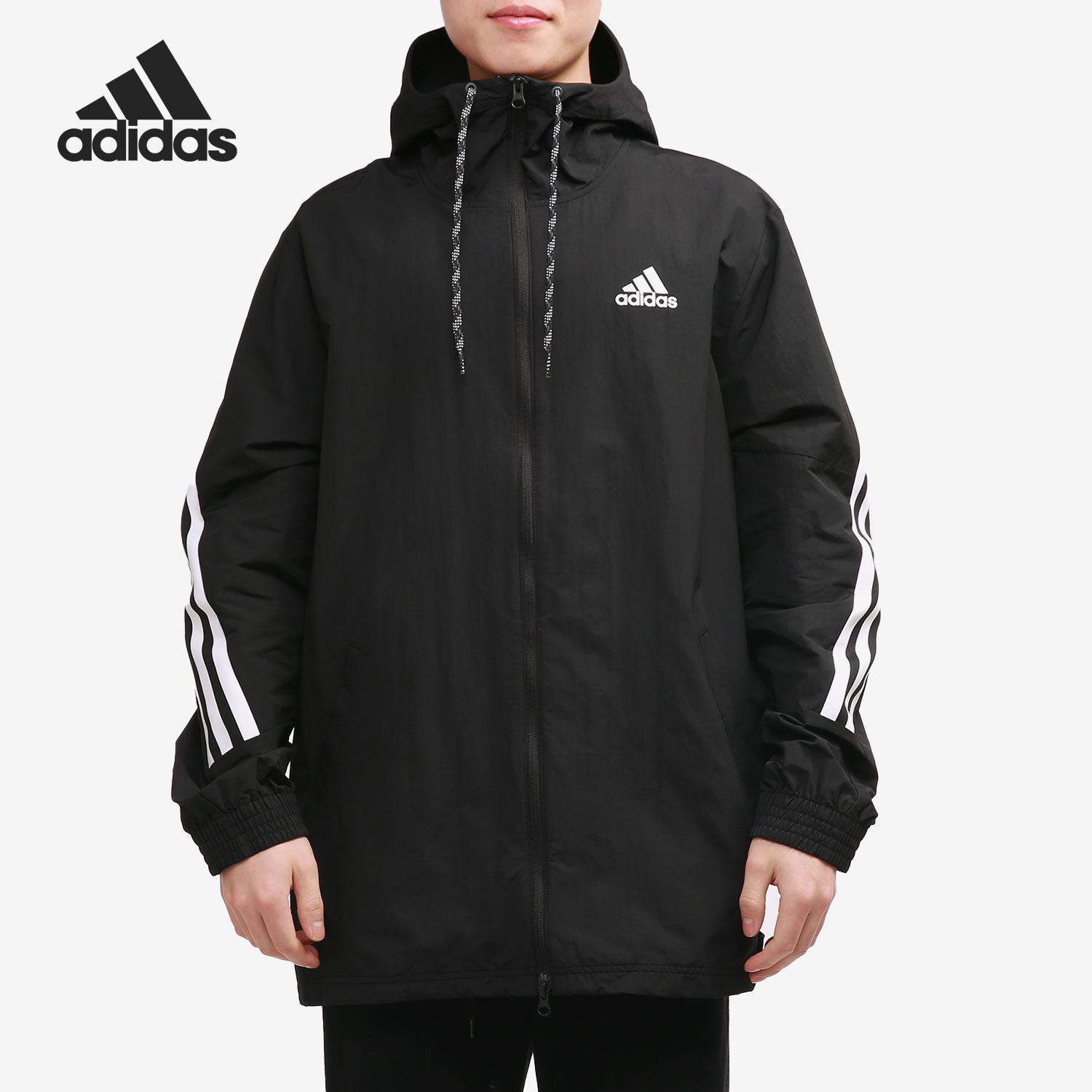 Adidas/阿迪达斯正品春季新款男子休闲运动夹克外套 GM5752