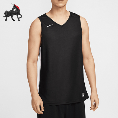 Nike/耐克正品夏季新款男士经典双面穿无袖透气背心T恤IB8827-010