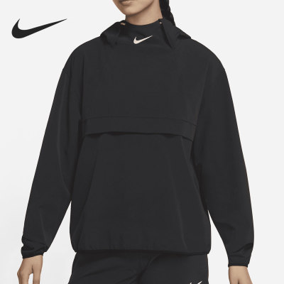 耐克女子梭织跑步运动套头衫