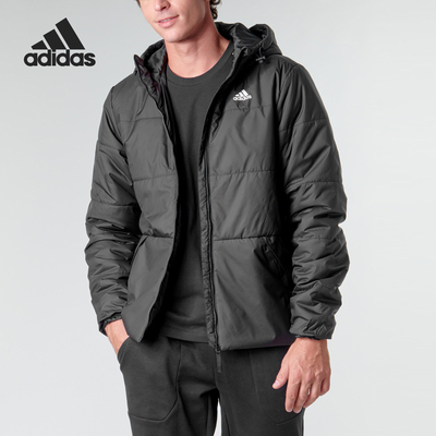 阿迪达斯男士保暖棉服