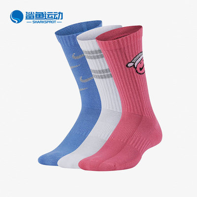 Nike/耐克正品冬新款男女运动休闲棉袜(3双装)圣诞袜 CV8575