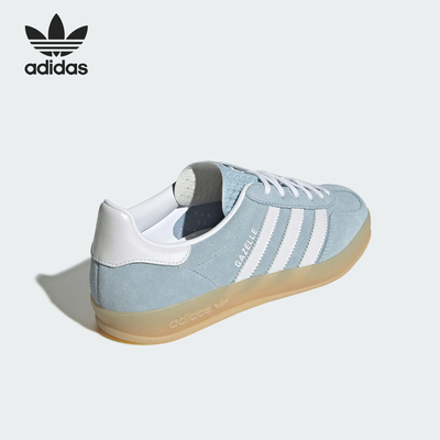 Adidas/阿迪达斯正品三叶草女士系带经典轻便低帮板鞋JQ7009