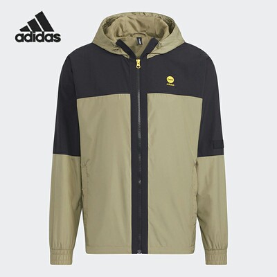 Adidas/阿迪达斯正品当季新款舒适梭织男子运动夹克HM7425