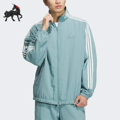 阿迪达斯男女同款时尚梭织外套