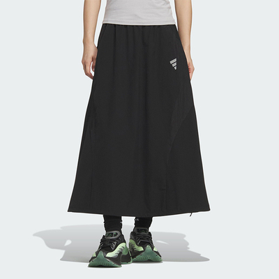 Adidas/阿迪达斯正品FOS FUTURE女士梭织A字运动工装半身裙KF0699