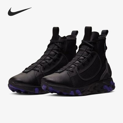 Nike/耐克正品 React Ianga 男子高帮缓震跑步运动鞋AV5555