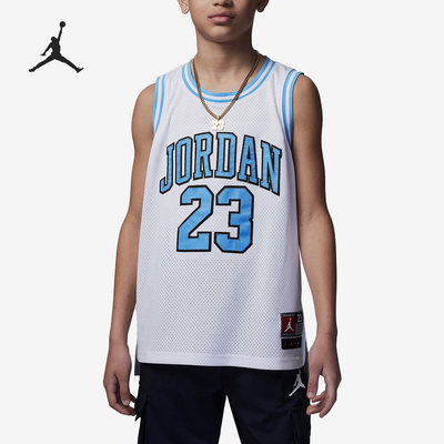 Nike/耐克正品JORDAN大童运动休闲透气无袖背心DX8461-101
