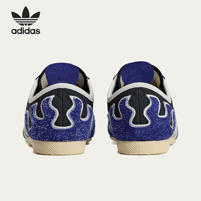 Adidas/阿迪达斯正品三叶草新款男女蓝黑色休闲运动鞋JQ9214