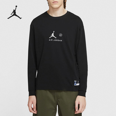 Nike/耐克正品男士运动休闲街头风格圆领长袖T恤DA2982-010