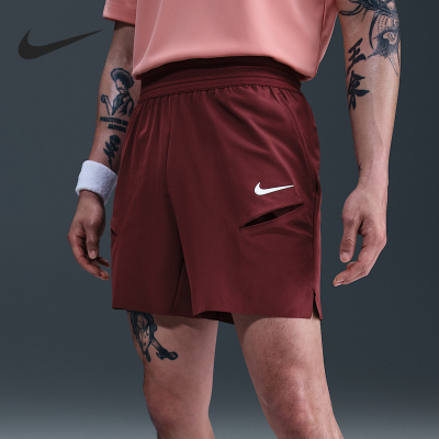 Nike/耐克正品Dri-FIT男士训练网球耐穿运动短裤FZ6938-619