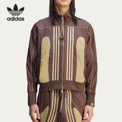 Adidas/阿迪达斯正品三叶草男士拉链立领运动夹克外套JN0740