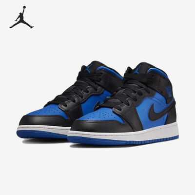 Nike耐克正品Air Jordan 1大童中帮运动休闲中筒篮球鞋DQ8423-042
