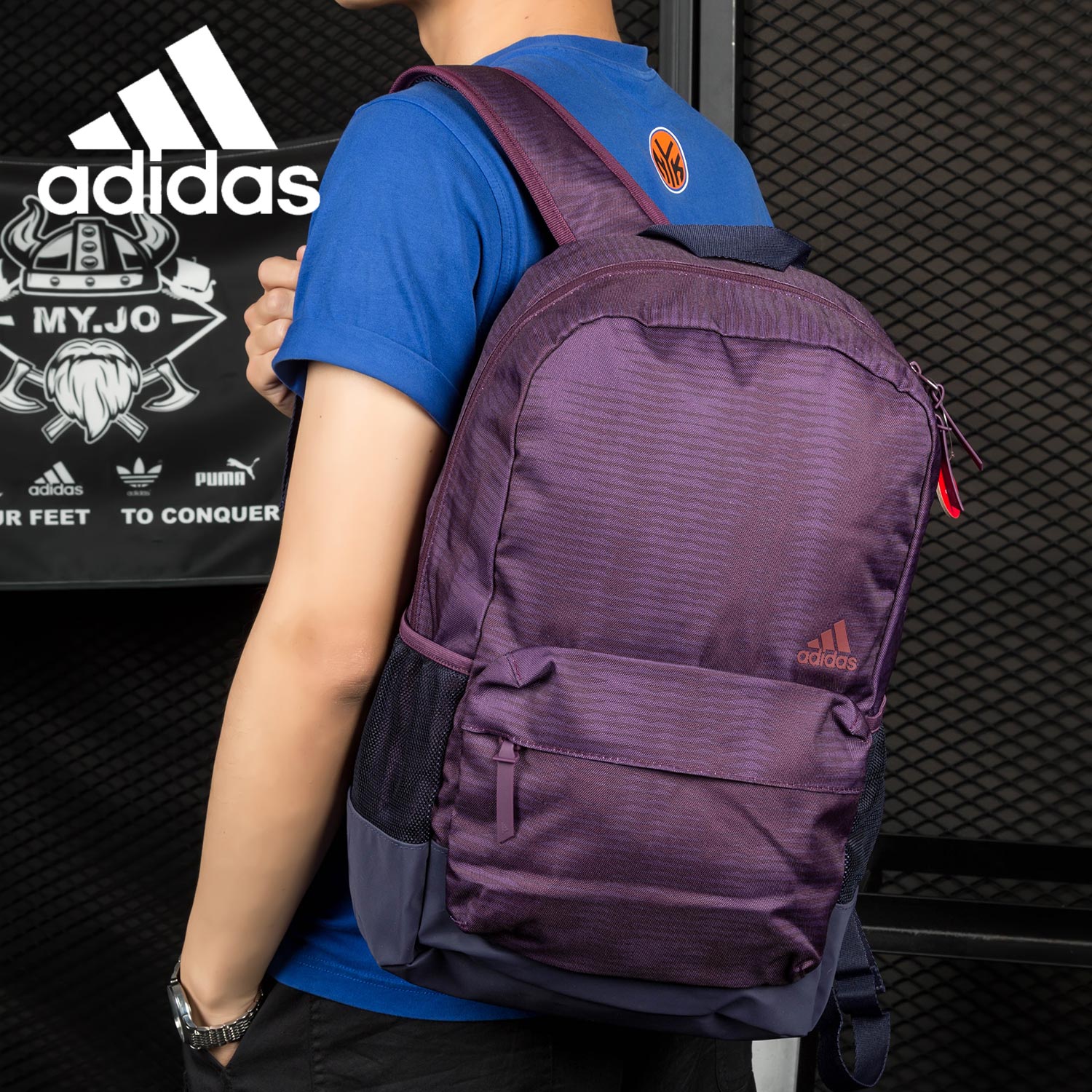 adidas/阿迪达斯正品春季女包男包运动休闲双肩背包 CD9684