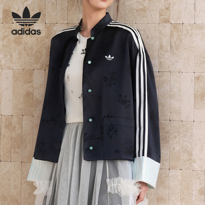 阿迪达斯女士新中式夹克