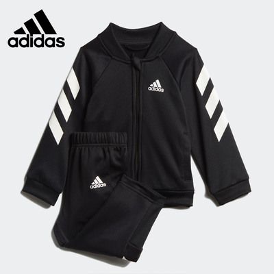 阿迪达斯小童舒适运动休闲套装