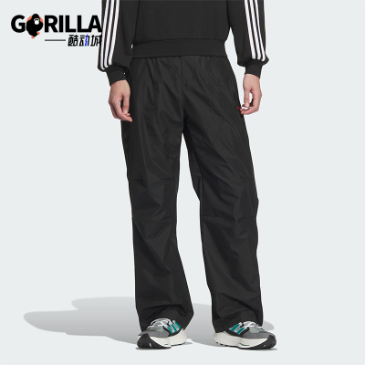 Adidas/阿迪达斯正品三叶草男士梭织宽松透气运动裤JN5827