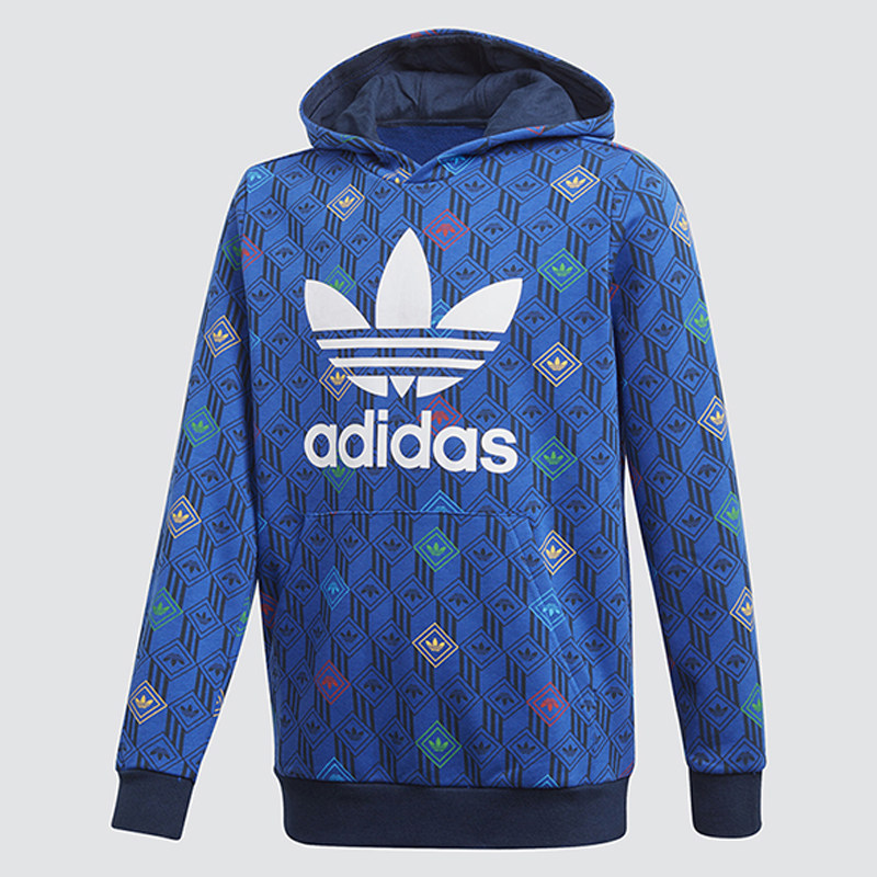 Adidas/阿迪达斯正品当季新款儿童舒适运动休闲卫衣绒衫GD2841