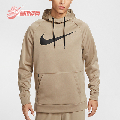 耐克男士保暖连帽套头卫衣