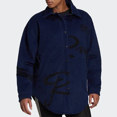 阿迪达斯女子翻领外套